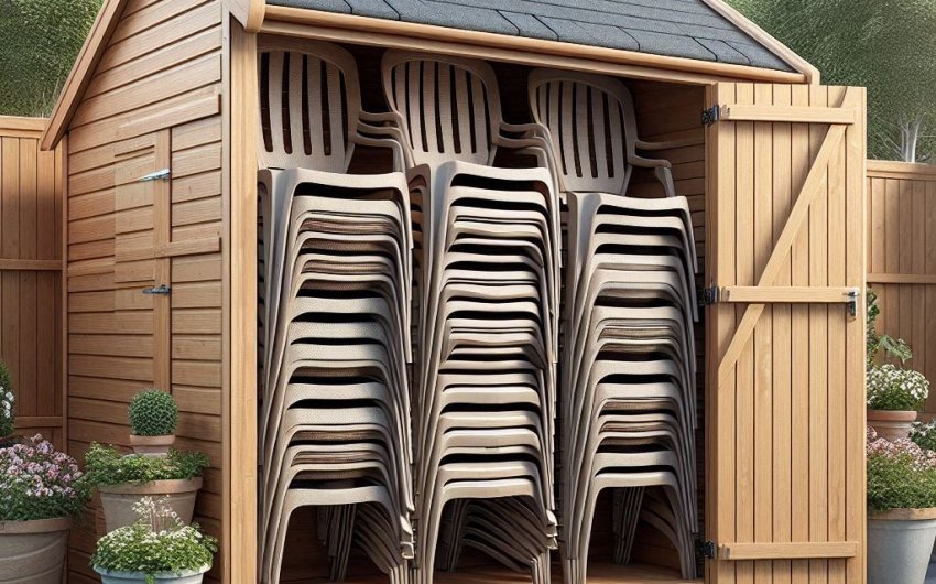 How to Find Stackable Chairs for Easy Garden Storage?
